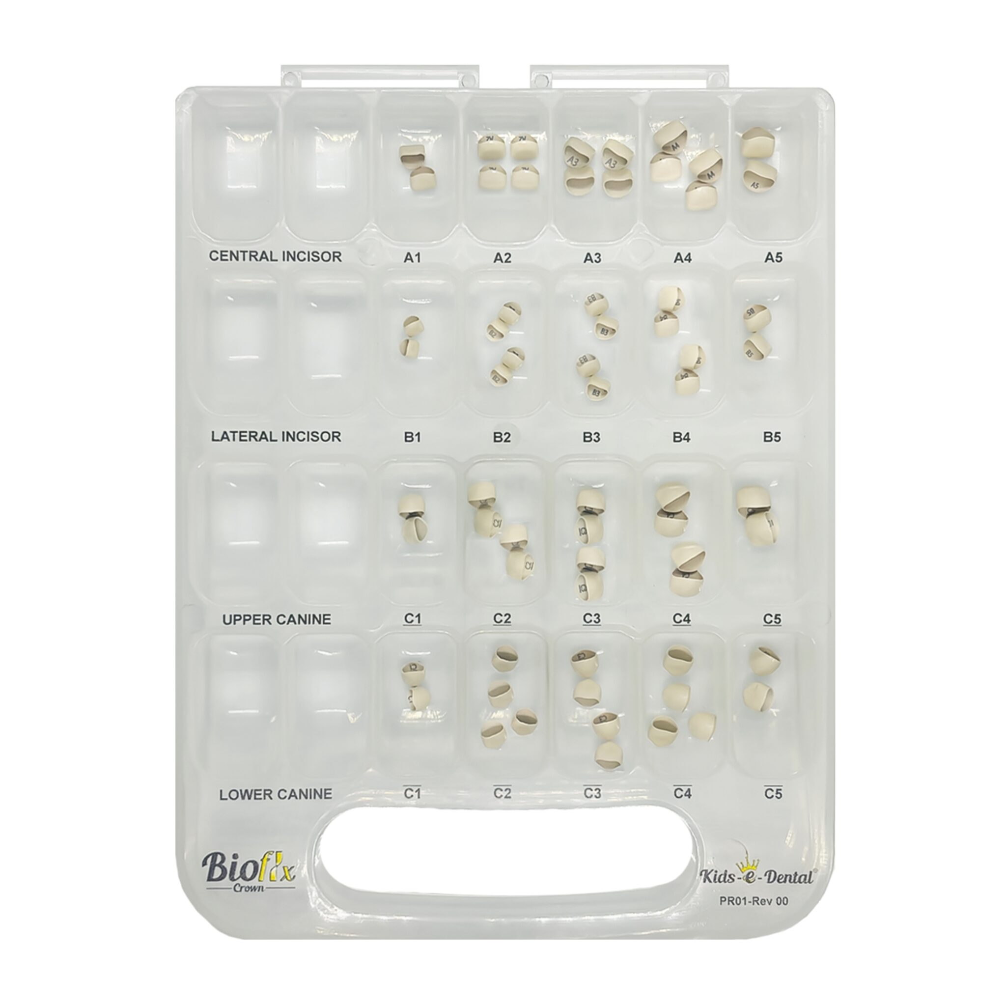 Bioflx Crowns Anterior Professional Kit | Kidsedental