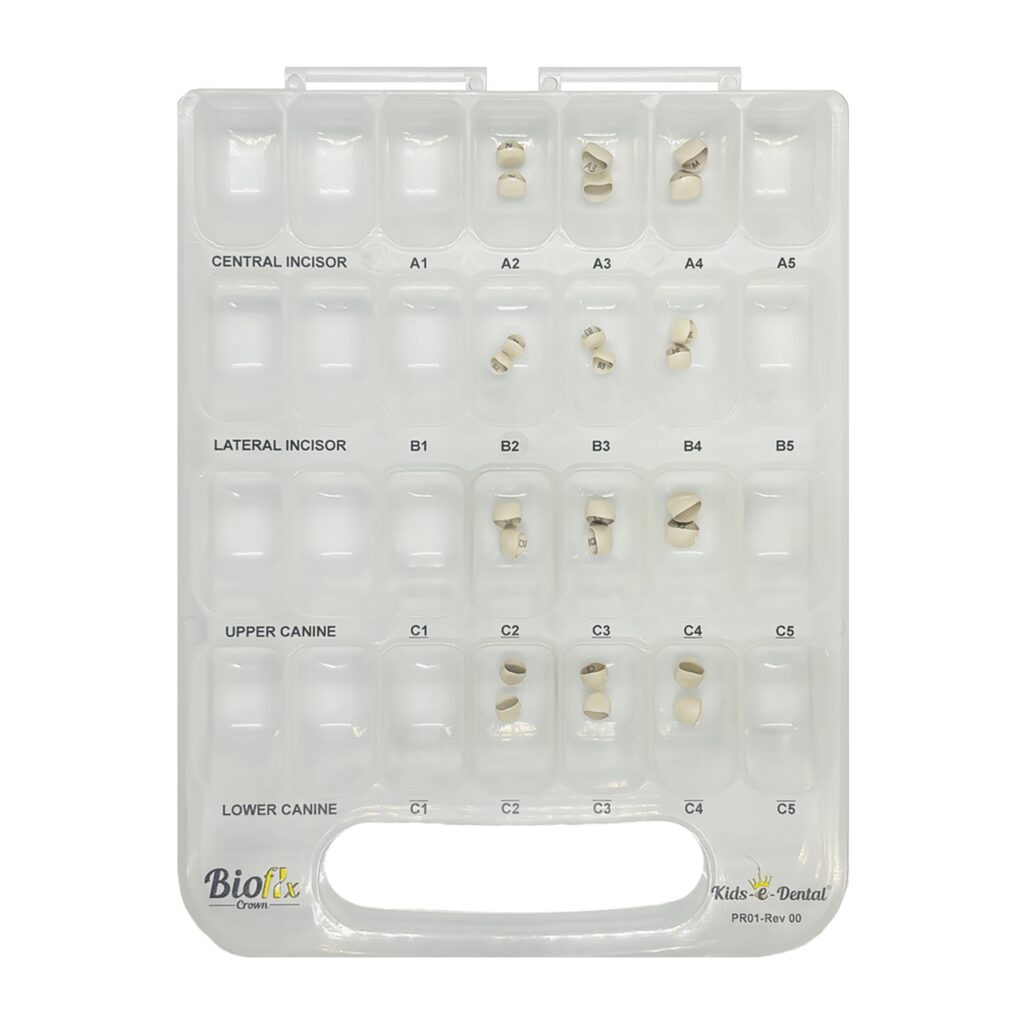 Bioflx Crowns Anterior Starter Kit | Kidsedental